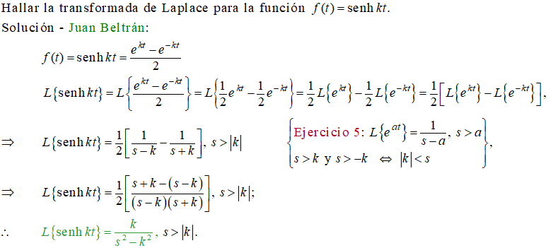 Transformada de Laplace