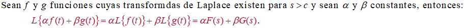 Transformada de Laplace